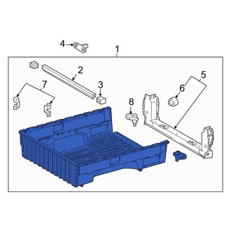 Toyota Tacoma Trunk Floor Mats & Truck Bed Floors | CARiD