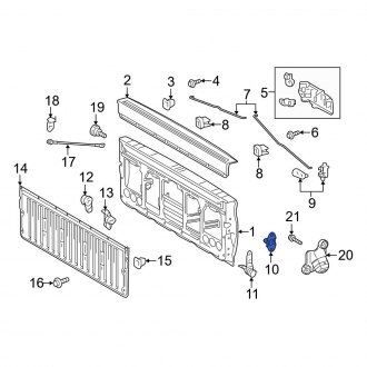 Toyota Tacoma Trunk & Tailgate Hardware — CARID.com