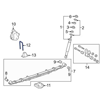 Toyota Tundra OEM Suspension Parts - Shocks, Struts | CARiD