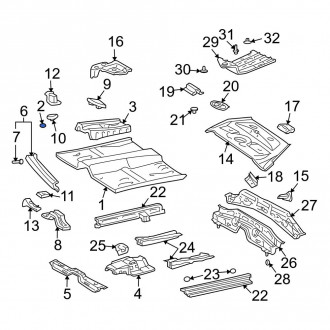 Toyota 4Runner OEM Quarter Panels & Parts | Rear & Front — CARiD.com