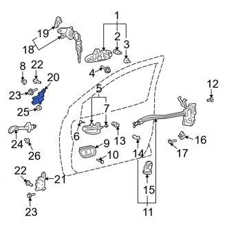 Toyota Corolla Cross OEM Doors & Parts | Shells, Panels, Armrests ...