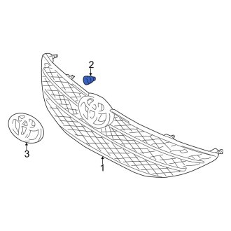 Toyota 4Runner Grille Brackets & Hardware | CARiD