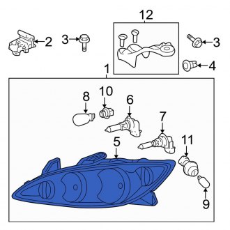 Toyota Camry OEM Headlights - Factory Headlights | CARiD