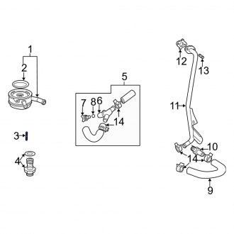 Toyota Corolla Engine Oil Coolers & Components - Kits, Lines | CARiD