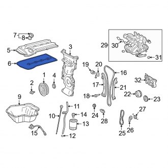 Toyota OEM Engine Parts | Rebuild Kits, Pistons — CARiD.com