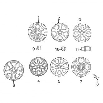 2006 Toyota Camry OEM Wheels & Tires | CARiD