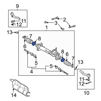 Toyota OEM Steering Parts | Genuine Steering Fluids & Pumps — CARiD.com