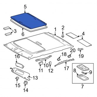 Toyota Camry Sunroofs & Components — CARiD.com