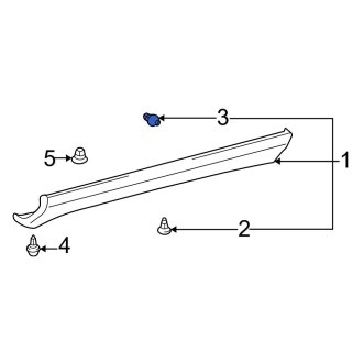 Toyota 4Runner OEM Rocker Panels & Floors | Side Skirts, Pans — CARiD.com