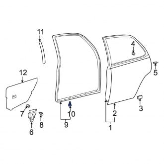 Toyota Highlander OEM Doors & Parts | Shells, Panels, Armrests — CARiD.com