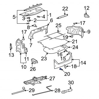Toyota Celica OEM Trunks & Parts | Lids, Rear Panels — CARiD.com