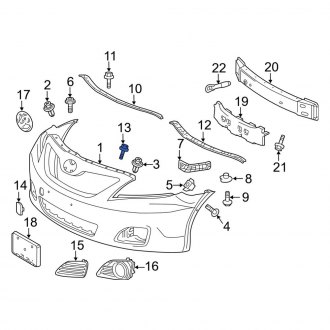 Toyota Tacoma OEM Bumpers - Genuine Front & Rear Bumpers | CARiD