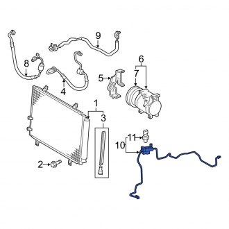 Toyota Camry OEM A/C & Heating Parts | Systems, Compressors — CARiD.com