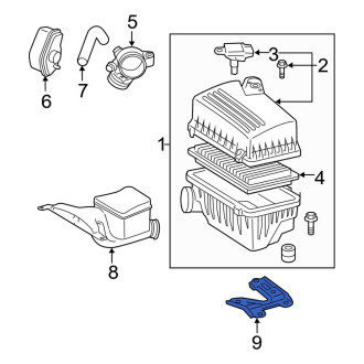 Toyota Venza OEM Air Intake Parts | Filters, Manifolds — CARiD.com