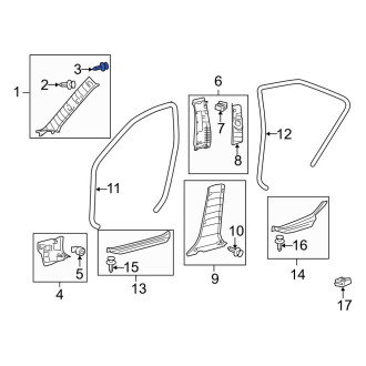 Toyota Corolla OEM Interior Components — CARiD.com