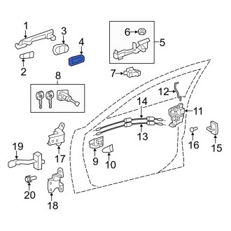 Toyota Tacoma Door Seals & Weatherstripping – CARiD.com