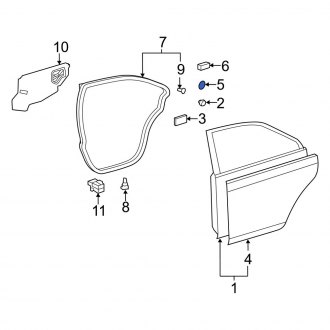 Toyota Highlander Replacement Door Shells & Skins — CARiD.com