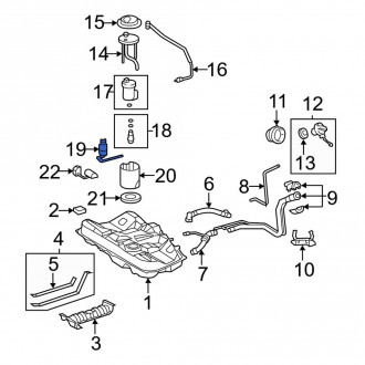 Toyota OEM Fuel System Parts - Pumps, Lines, Injectors | CARiD