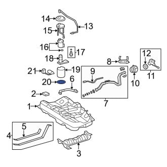 Toyota Celica OEM Fuel System Parts | Pumps, Lines — CARiD.com
