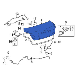 Toyota Camry Replacement Trunk Lids — CARiD.com