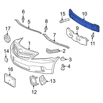 Toyota Bumper Reinforcements & Absorbers | Front, Rear — CARiD.com