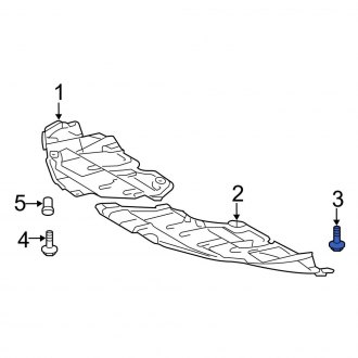 Toyota Corolla Grille Brackets & Hardware — CARiD.com