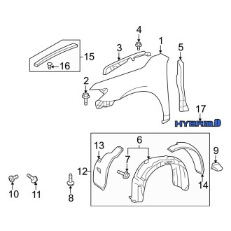 Toyota Avalon OEM Doors & Parts | Shells, Panels, Armrests — CARiD.com