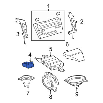 Toyota Camry OEM Audio & Electronics | Speakers, Stereos — CARiD.com