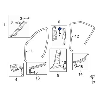 Toyota Corolla Cross Chassis Frames Hardware | Clips, Plugs — CARiD.com