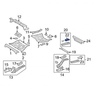 Toyota Camry Replacement Chassis Frames & Rails - CARiD.com