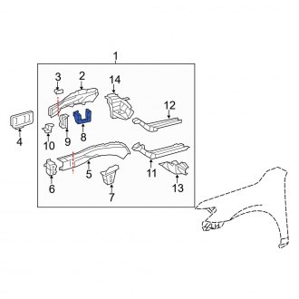 Toyota Camry Replacement Chassis Frames & Rails | CARiD