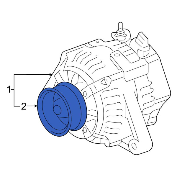 Toyota OE 274150W131 - Alternator Pulley