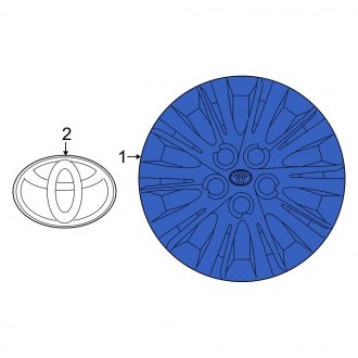 Toyota OEM Wheel Covers - Hub Caps, Wheel Skins | CARiD
