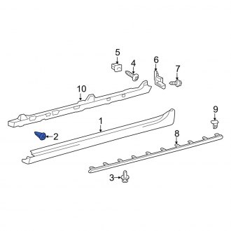 Toyota 4Runner OEM Fenders | Factory Front & Rear Fenders — CARiD.com