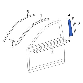 Toyota Camry Door Moldings - Side, Edge, Belt | CARiD