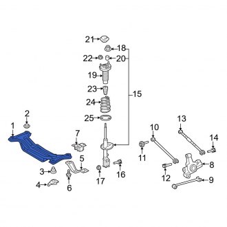 Toyota Avalon Replacement Chassis Frames & Rails - CARiD.com