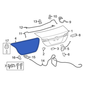 Toyota Camry Trunk & Tailgate Seals | CARiD