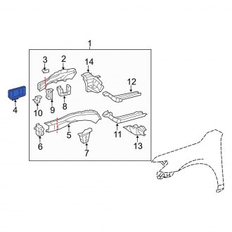 Toyota Replacement Chassis Frame & Rails – CARiD.com