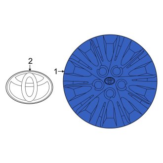 Toyota Camry OEM Wheel Covers - Hub Caps, Wheel Skins | CARiD