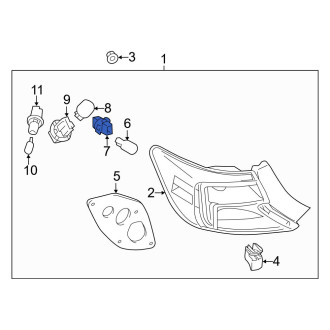 Toyota Camry OEM Lighting | Headlights, Fog & Tail Lights — CARiD.com