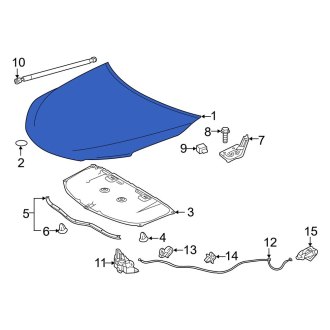 Toyota OE™ Auto Body Hoods - CARiD.com