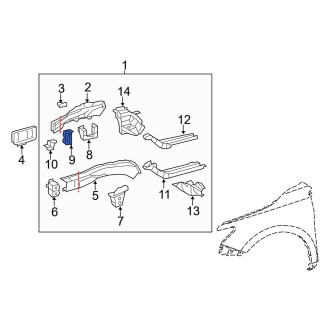 Toyota Camry Replacement Chassis Frames & Rails | CARiD