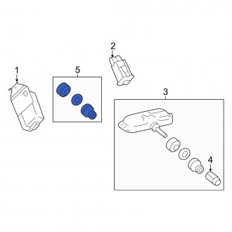 Toyota Corolla Cross OEM Wheels & Tires | Lug Nuts, TPMS Sensors ...
