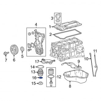 Toyota Tacoma OEM Engine Parts | Rebuild Kits, Pistons — CARiD.com