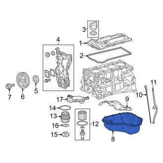 Toyota Sienna OEM Engine Parts | Rebuild Kits, Pistons — CARiD.com