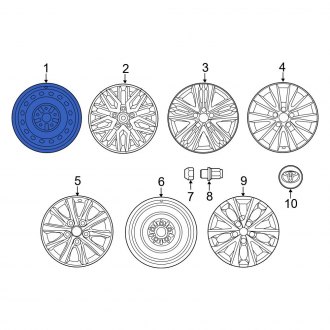 Toyota OE™ Factory Wheels - CARiD.com