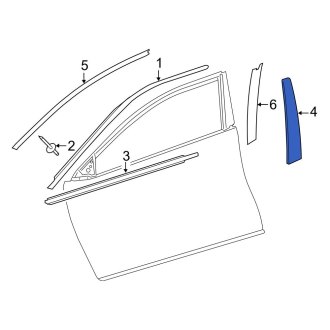 Toyota Camry Door Moldings - Side, Edge, Belt | CARiD