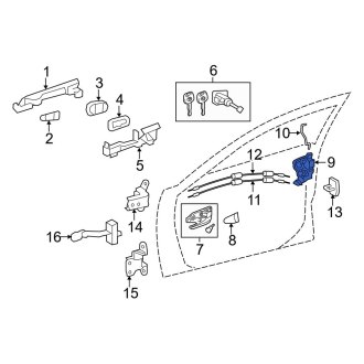 Toyota Sienna OEM Doors & Parts | Shells, Panels, Armrests — CARiD.com