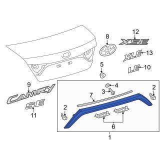 Toyota Camry Replacement Trunk Lids | CARiD