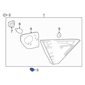 Toyota Corolla Cross Trunk & Tailgate Hardware — CARID.com